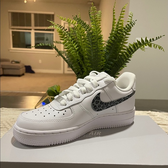 Nike | Shoes | Nike Air Force Cheetah Custom Print | Poshmark